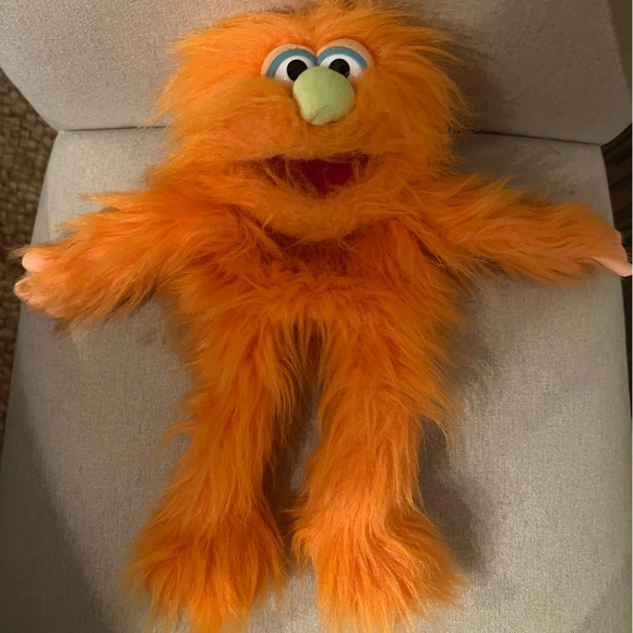 Silly Puppets | Toys | Silly Puppets Rosita The Orange Monster Hand Puppet Sesame Street Tik Tok ...